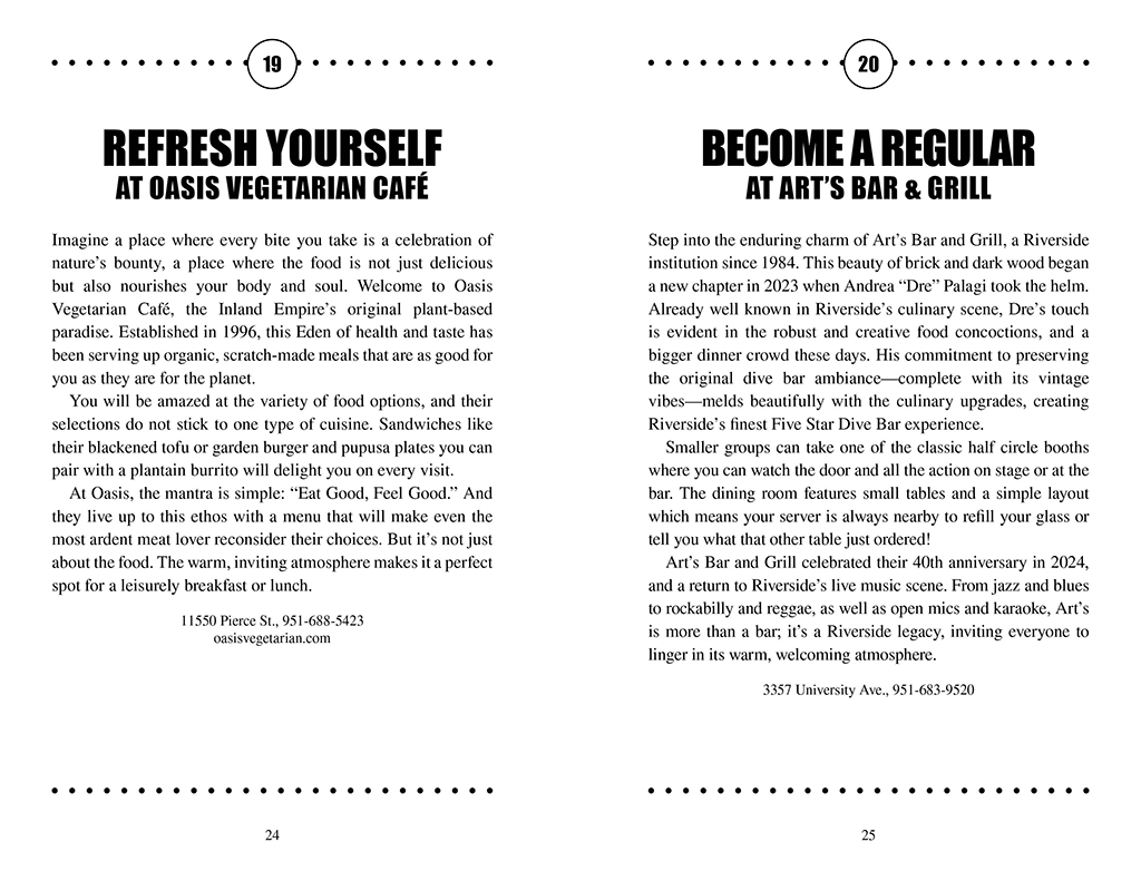 100 Things to Do in Riverside Before You Die, 2nd Edition – Reedy Press